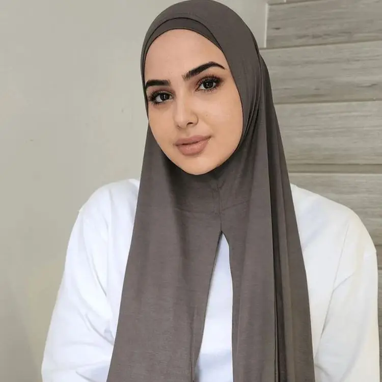 New-Instant-Hijab-Scarf-for-Women-Muslim-Premium-Jersey-Head-Scarf-Wrap ...