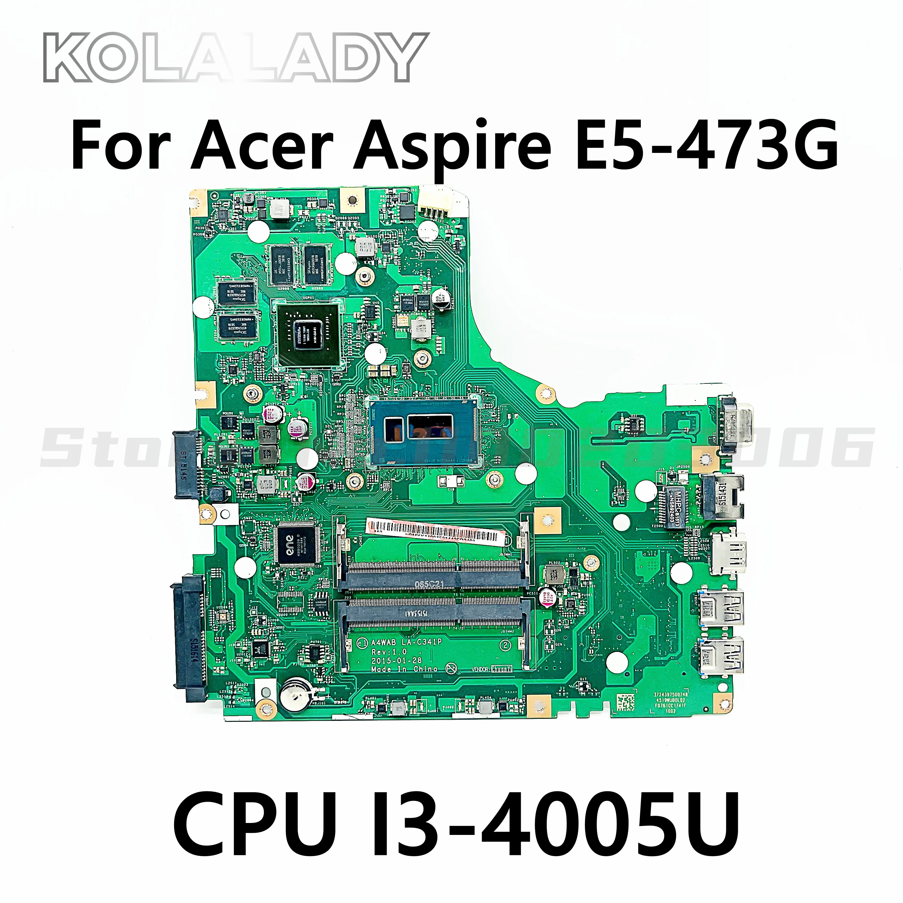 A4WAB-LA-C341P-MAIN-BOARD-For-Acer-aspire-E5-473G-E5-473-Laptop ...
