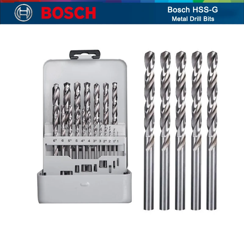 Bosch-HSS-G-Metal-Drill-Bits-Twist-Drill-Bit-Kit-High-Speed-Steel-HSS-G ...