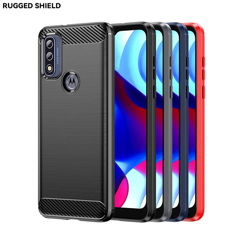 Moto G Pure Case Brushed Tpu Shockproof Flexible Rubber Protective Cell ...