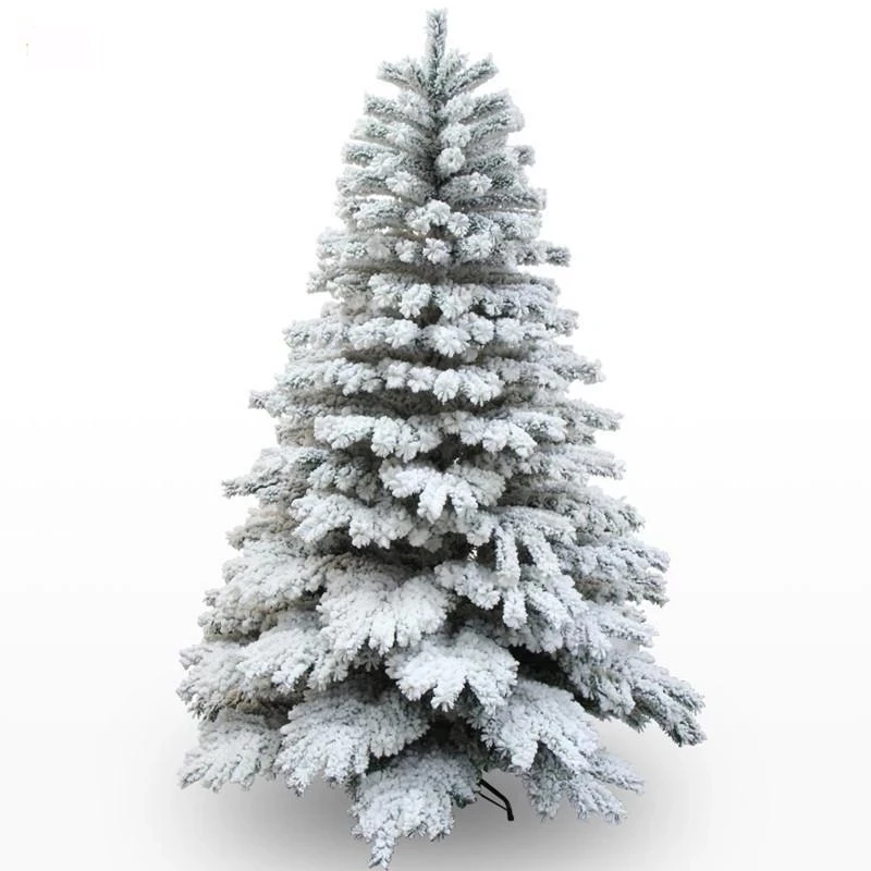 2-1m-2-4m-2-7m-White-Snow-Christmas-Tree-for-Holiday-New-Year-Indoor ...