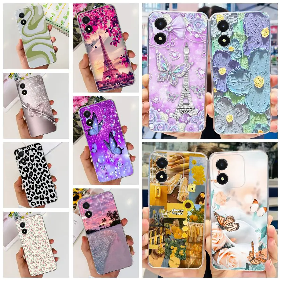 For Honor X5 Plus Case Fashion Colorful Girly Cover Case For HonorX5 ...