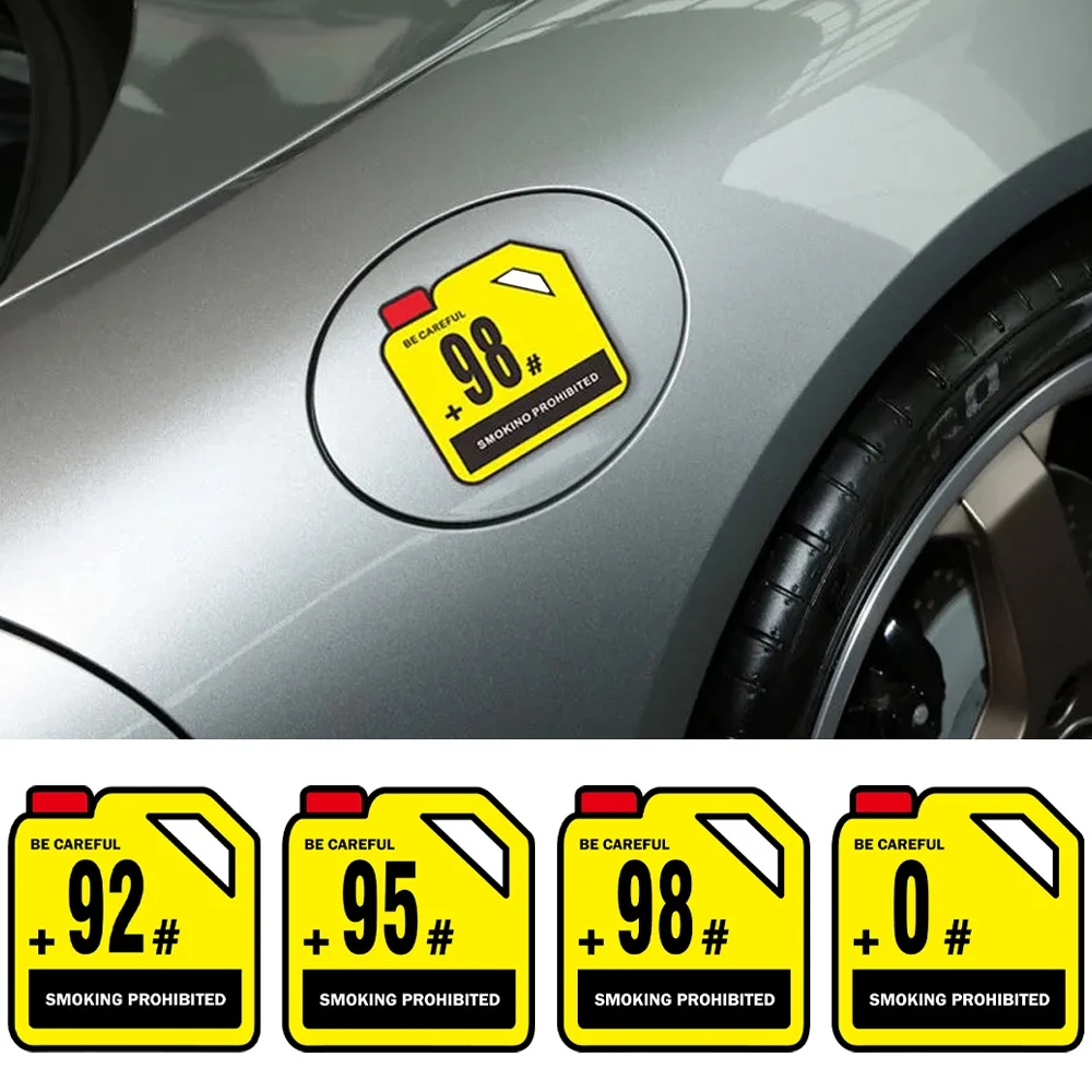 JDM-Car-Refueling-Reminder-Sticker-Gasoline-Type-Decal-Cute-Fuel-Tank ...