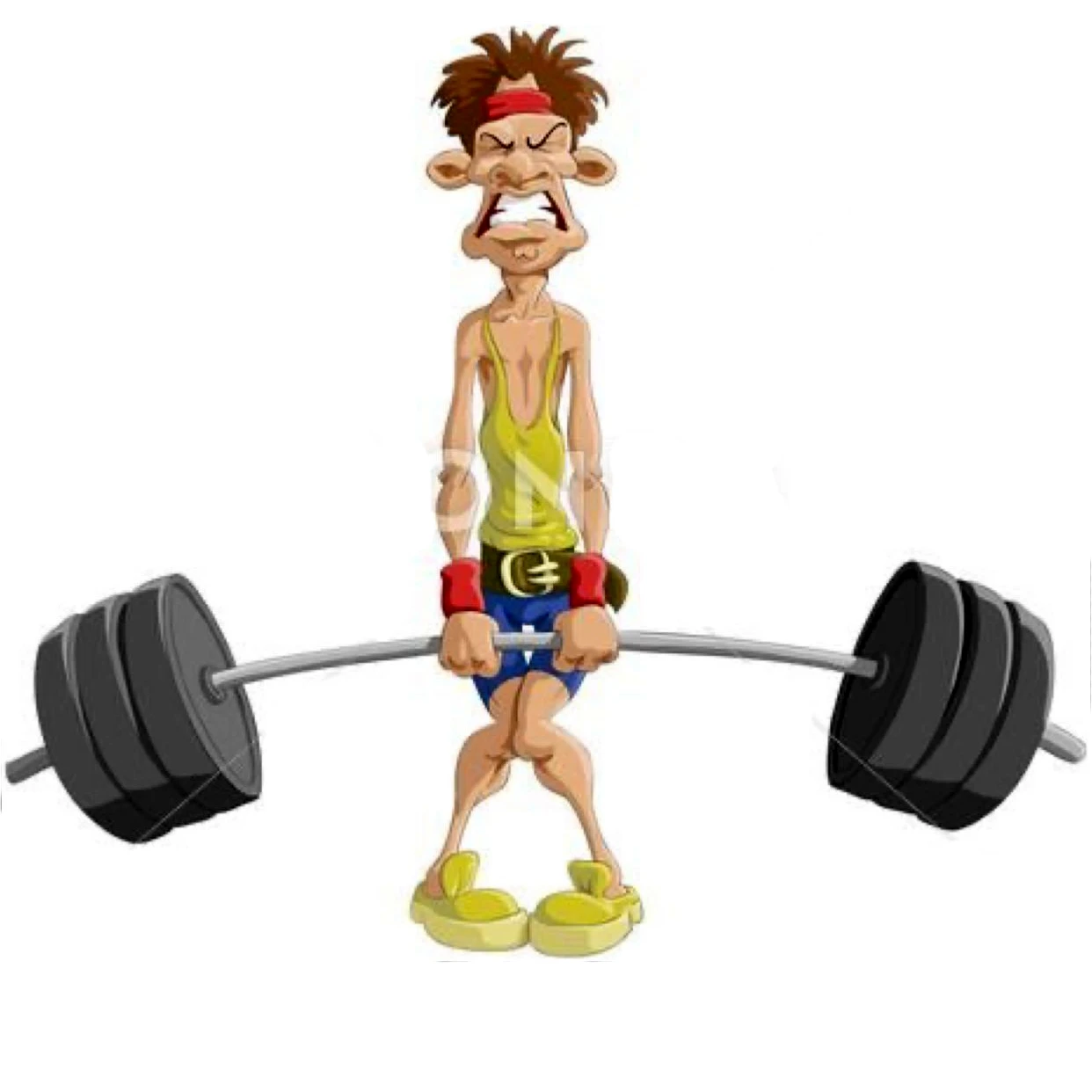 Weightlifter Transparent Silicone Rubber Stamp And Die Sheet Cling ...