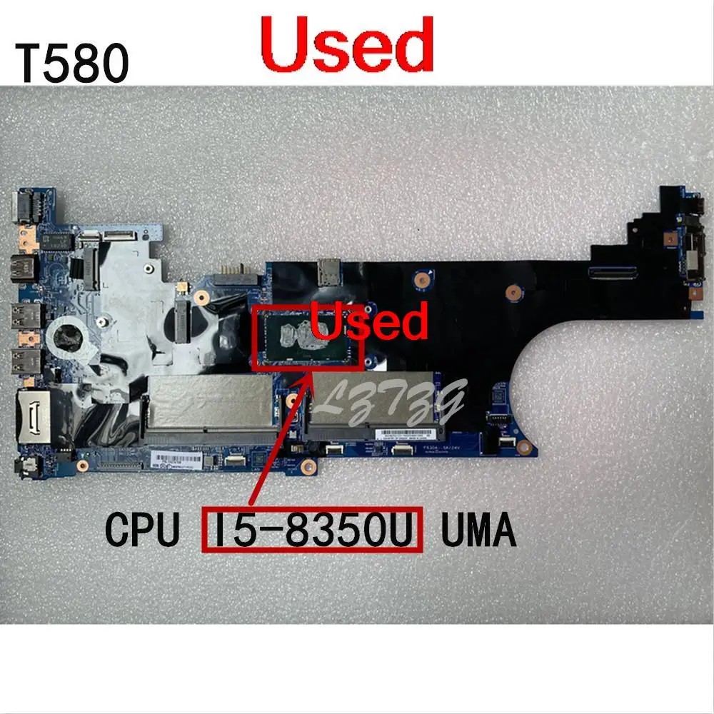 Used for Lenovo ThinkPad T580 Laptop Motherboard Main Board CPU I5 ...