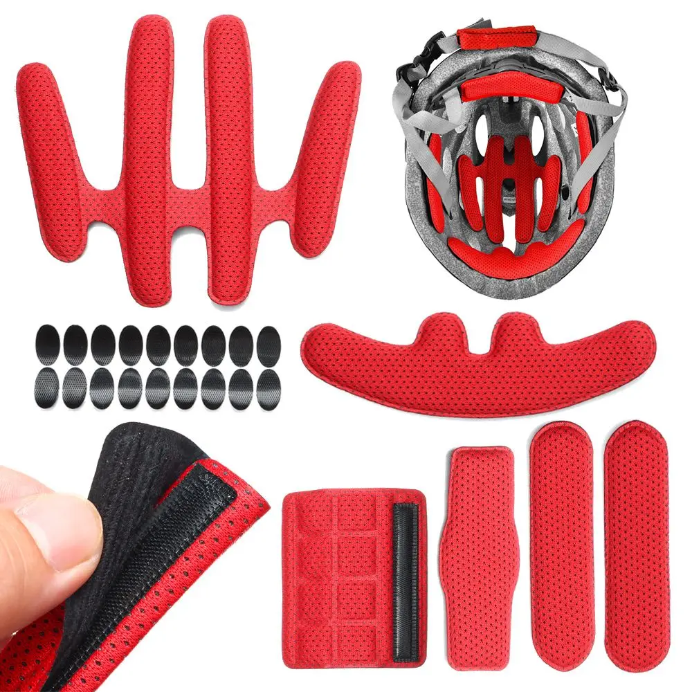 24pcs-set-Helmet-Padding-Kits-Sealed-Sponge-Replacement-Motorcycle ...