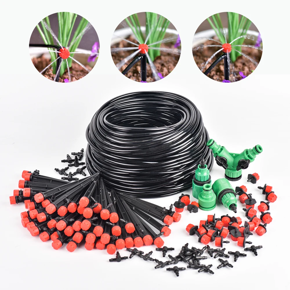5m-50m-Drip-Irrigation-System-Plant-Watering-Set-Watering-Kits ...
