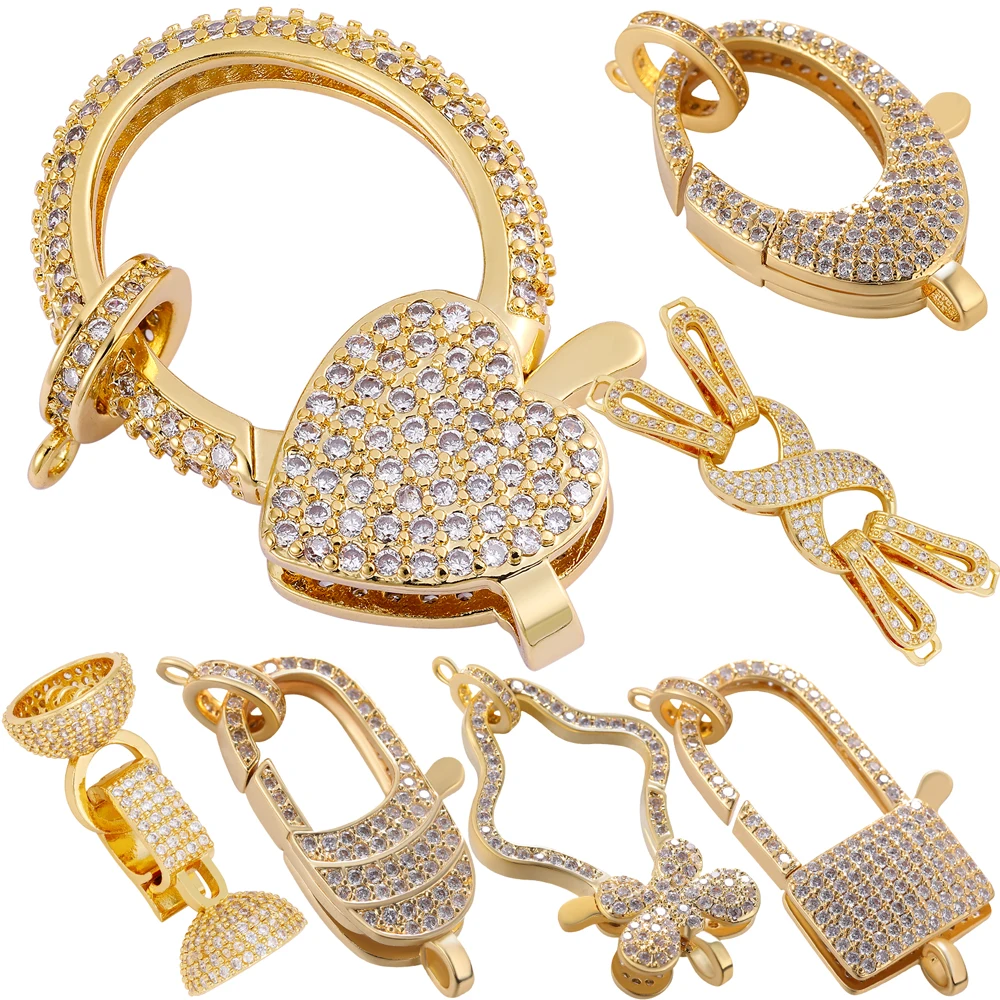 Juya-Handmade-Decoration-Fasteners-Lobster-Lock-Pearl-Clasps ...