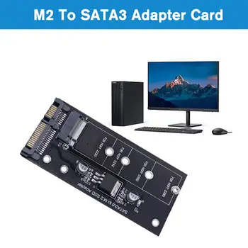 M2 To SATA3 Adapter Card High Efficiency SATA M2.SSD Convert Adapter ...