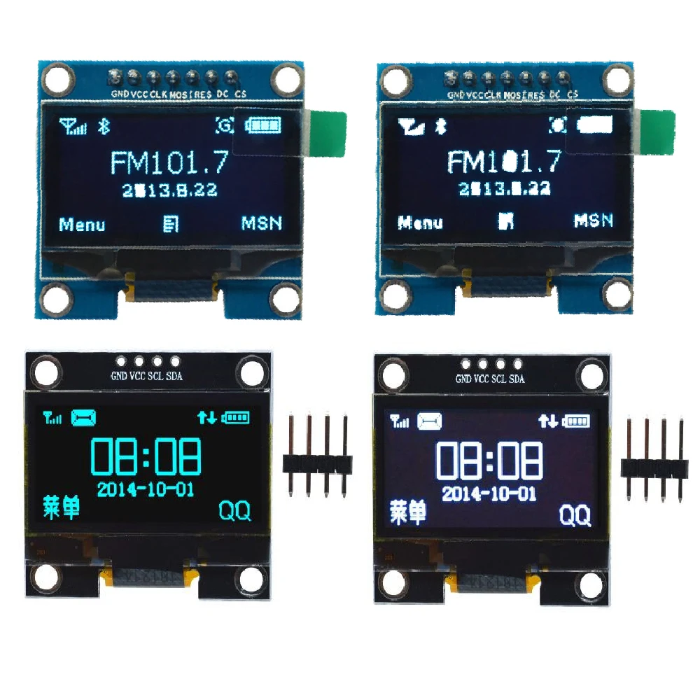 Modulo-Display-LCD-OLED-da-1-3-pollici-1-3-4Pin-7Pin-interfaccia-IIC ...