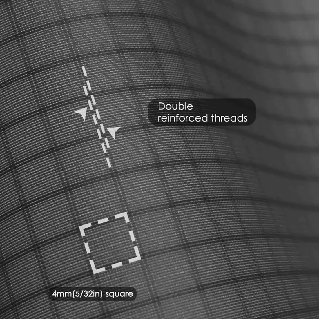 White Ripstop Nylon Fabric
