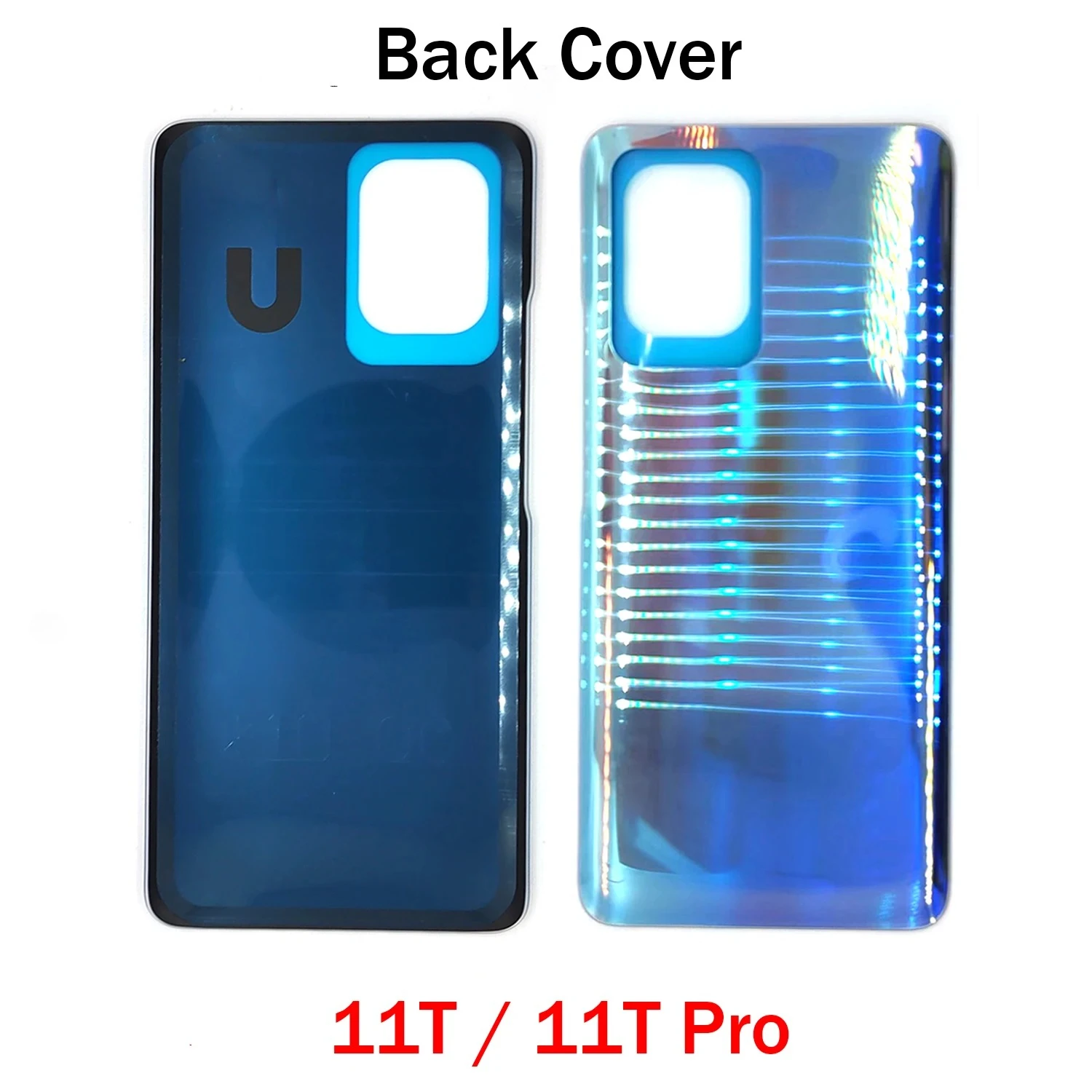 For Xiaomi Mi 11T / 11T Pro 5G Back Battery Glass Cover Rear Panel Door ...
