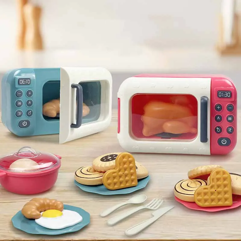 Children-s-Simulation-Microwave-Oven-Toys-Creative-Baby-Interactive ...