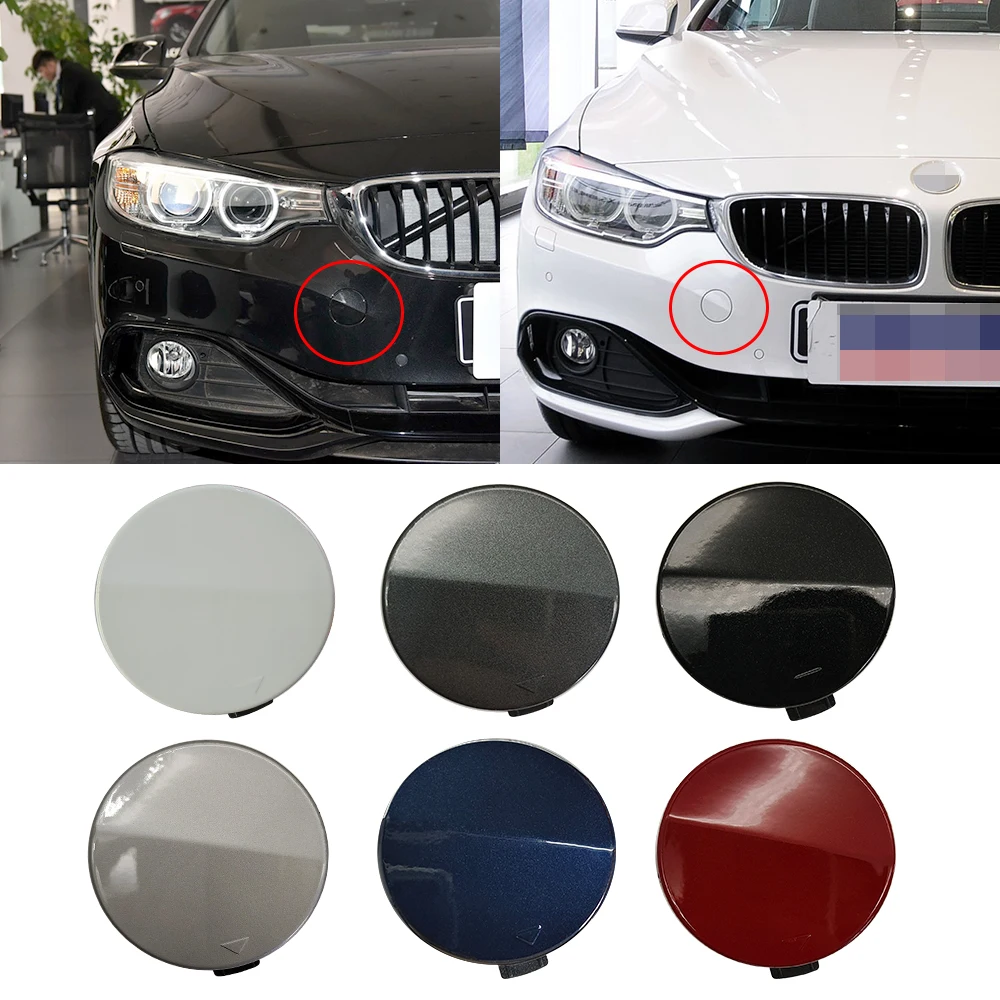 For-BMW-F32-F33-F36-Front-Bumper-Towing-Hook-Eye-Cover-Lid-Tow-Hauling ...