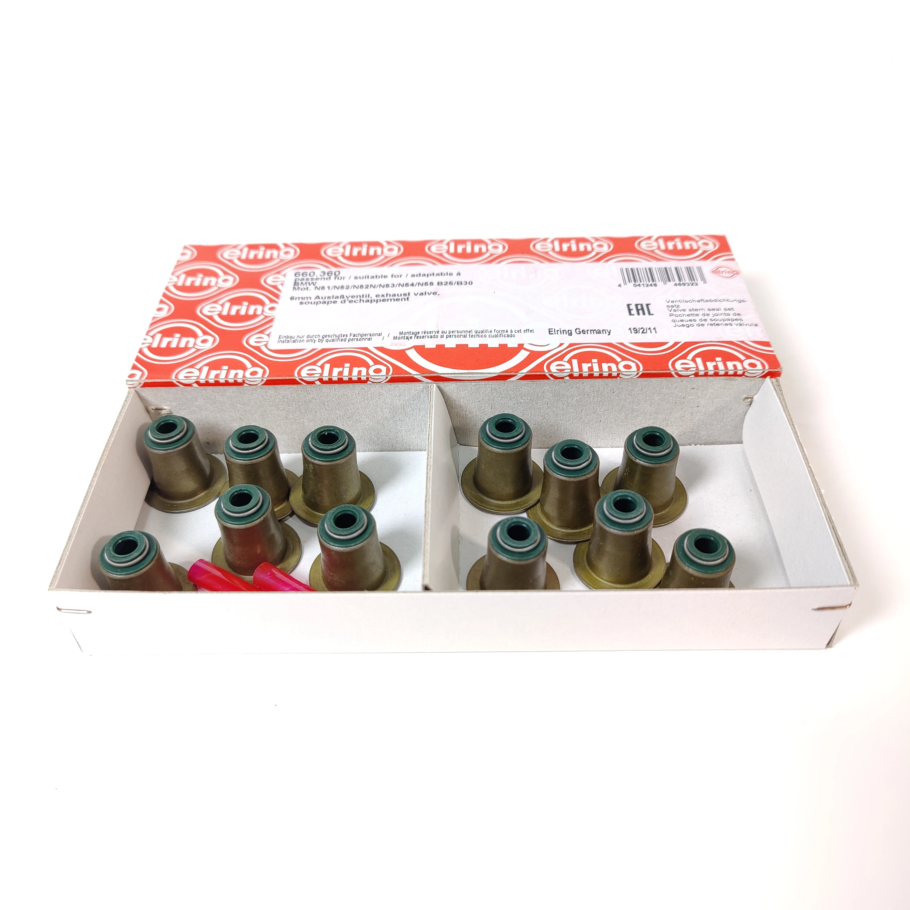 Elring-Intake-Valve-Oil-Seals-11340035853-For-BMW-N52-N53-N54-N55-230i ...