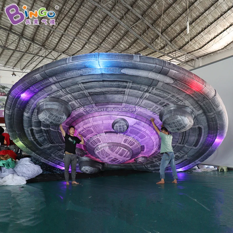 Inflatable Flying Saucer Toy