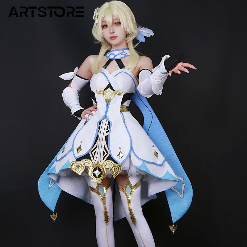 Disfraz-de-Cosplay-de-Genshinimpact-conjunto-de-vestido-de-uniforme-con ...
