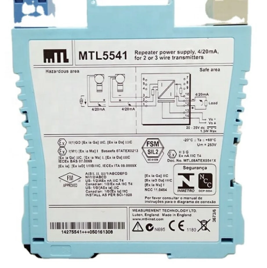 Original-MTL-Signal-isolator-safety-barrier-MTL7756ac-MTL7766AC ...