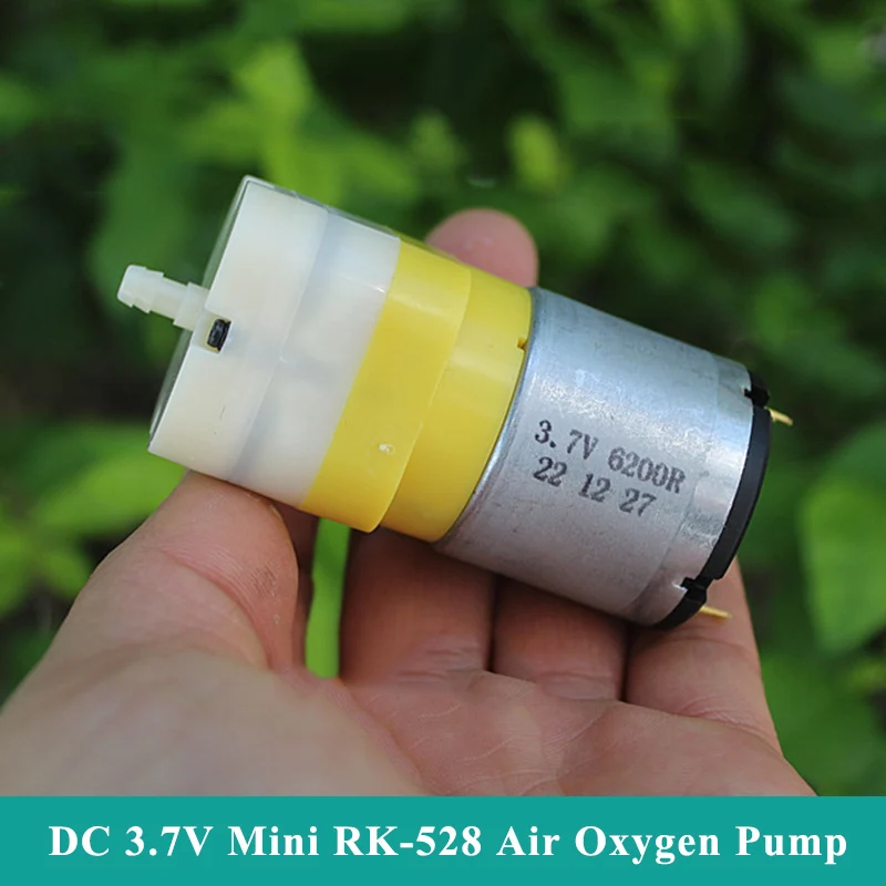 DC 3V 3.7V Large Flow Mini RK 528 Motor Air Pump Oxygen Pressure Pump DIY Inflator Monitor ...
