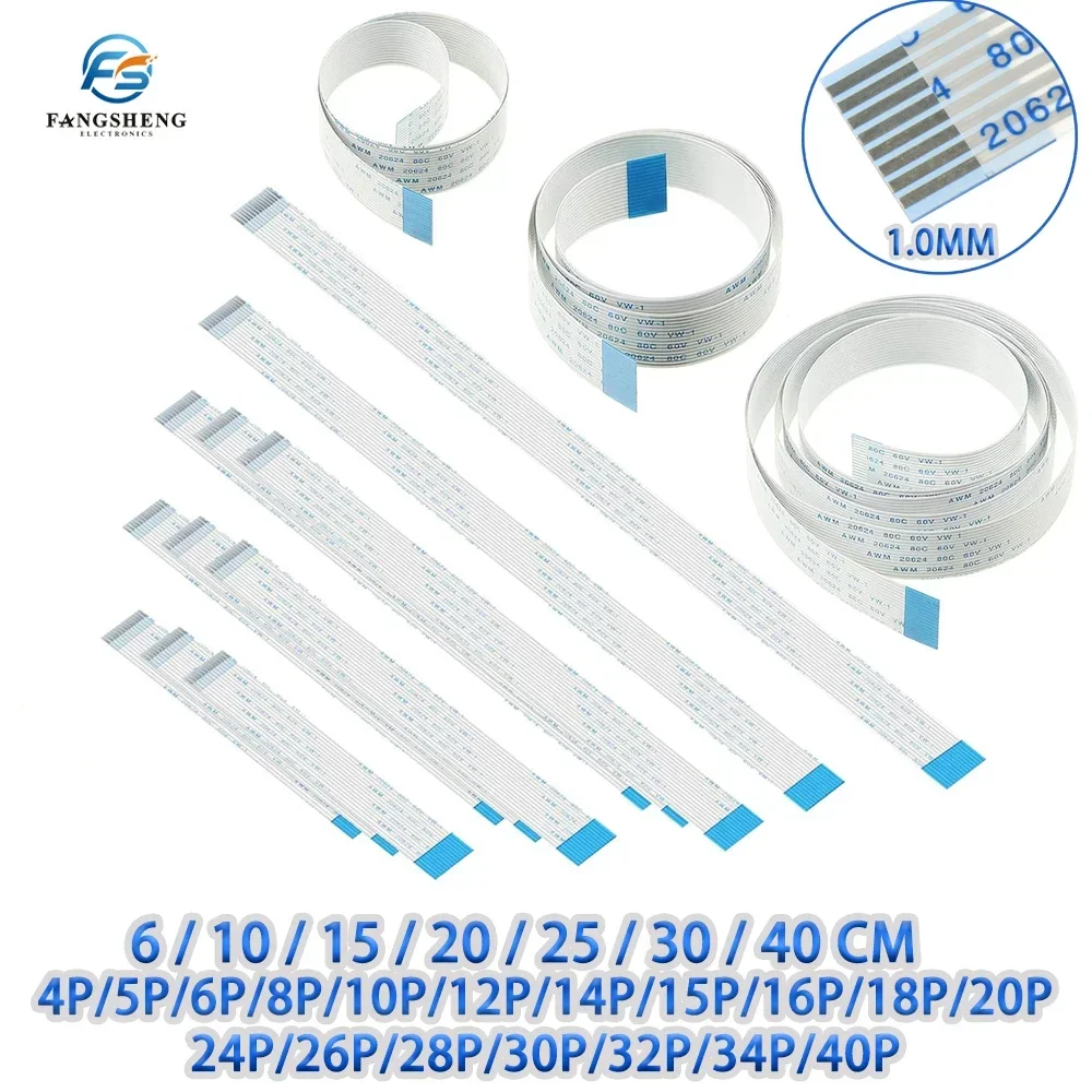 FFC-Flexible-Flat-Cable-FPC-A-e-Tipo-B-60mm-100mm-150mm-200mm-250mm ...