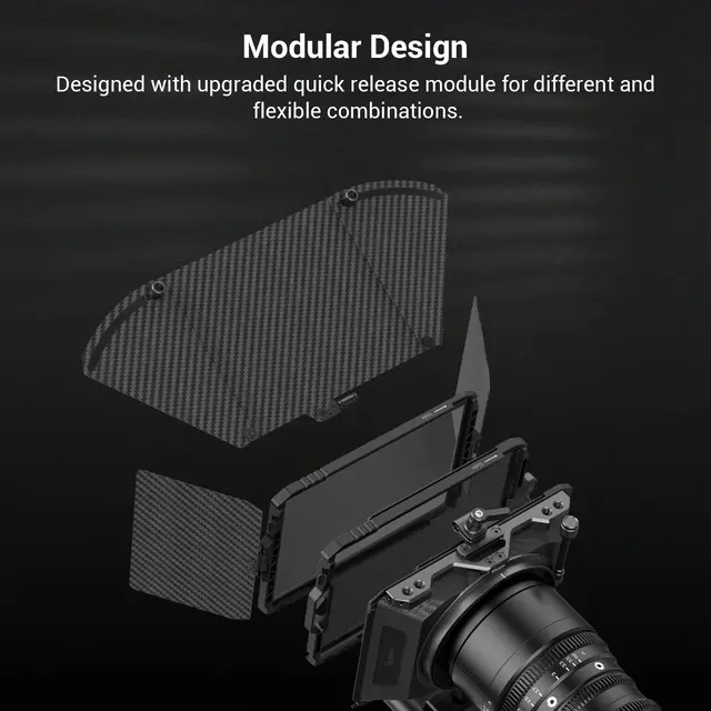 SmallRig Mini Matte Box Pro Mini Follow Focus Protection Against Glare ...