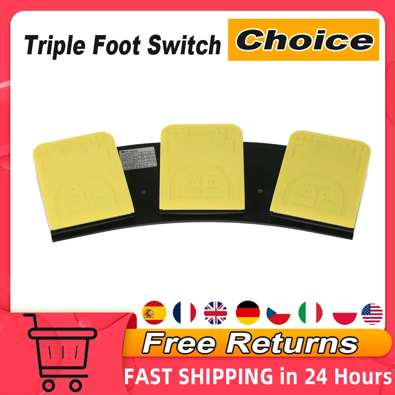 FS20Pro-Triple-Foot-Switch-Multifunctional-Customized-Foot-Pedal-USB-2 ...