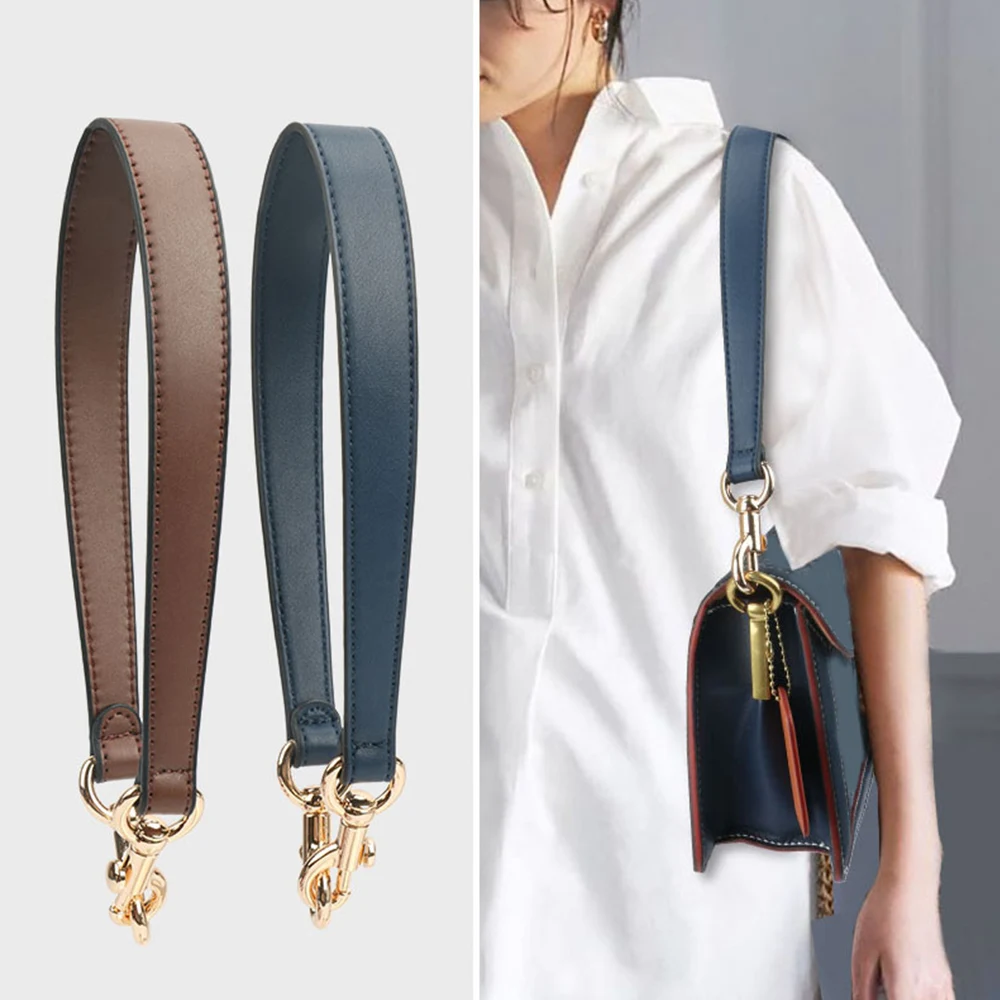 Genuine-Leather-Shoulder-Strap-for-Handbag-Wide-Purse-Handles-DIY ...
