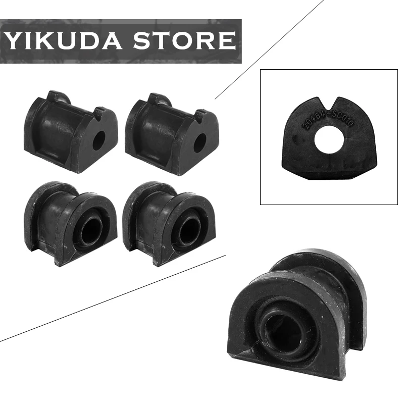 4Pcs-20464-SC010-20414-AG070-Front-Rear-Stabilizer-Bushings-Bush ...
