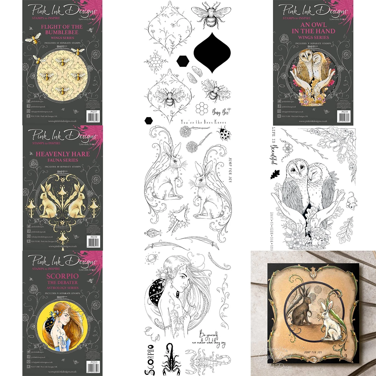 Clear-Stamps-Set-Animal-Character-Silicone-Transparent-Stamp ...