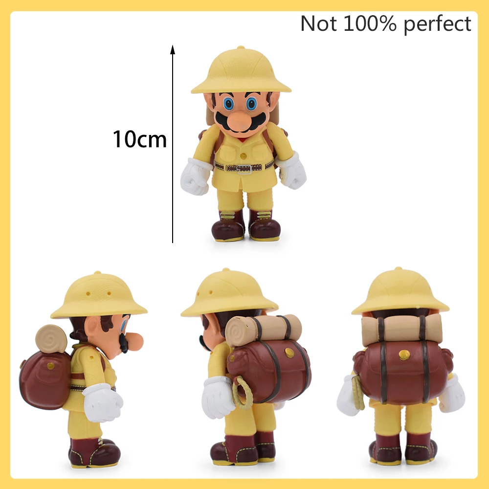 Figura de acción de Super Mario Bros Luigi, modelo de juguete de Bowser ...