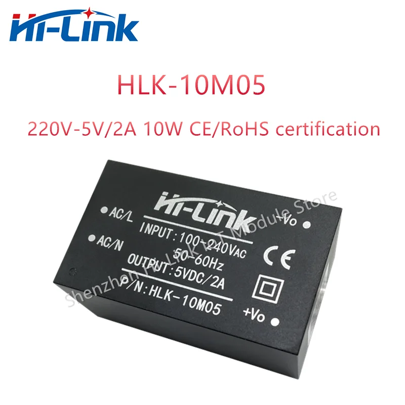 Free-Shipping-Hi-Link-220V-to-5V-2A-HLK-10M05-AC-DC-power-supply-module ...