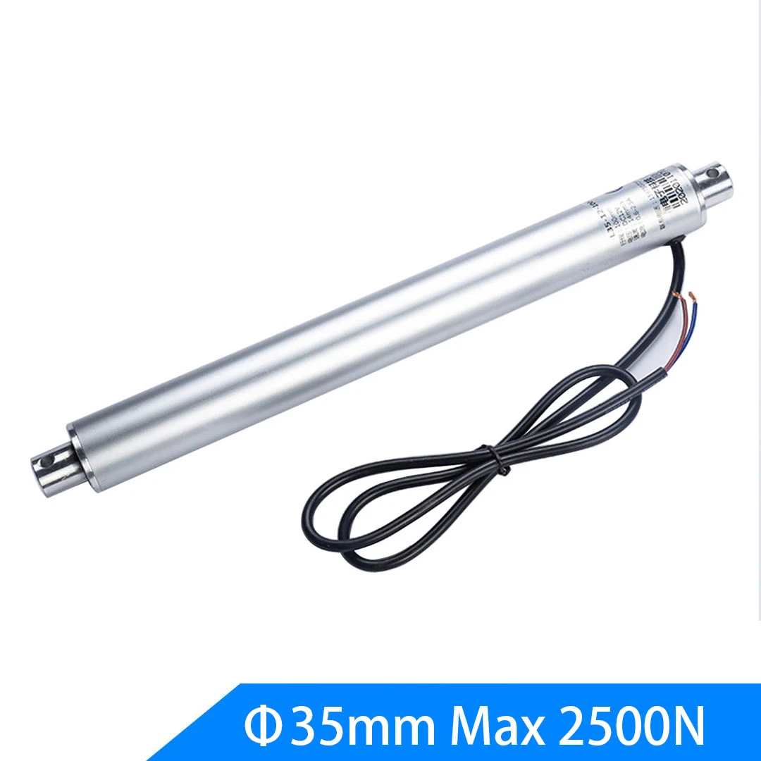 Linear Electric Actuator 12v 2000n Mini Tube Linearly Motor Max Load ...