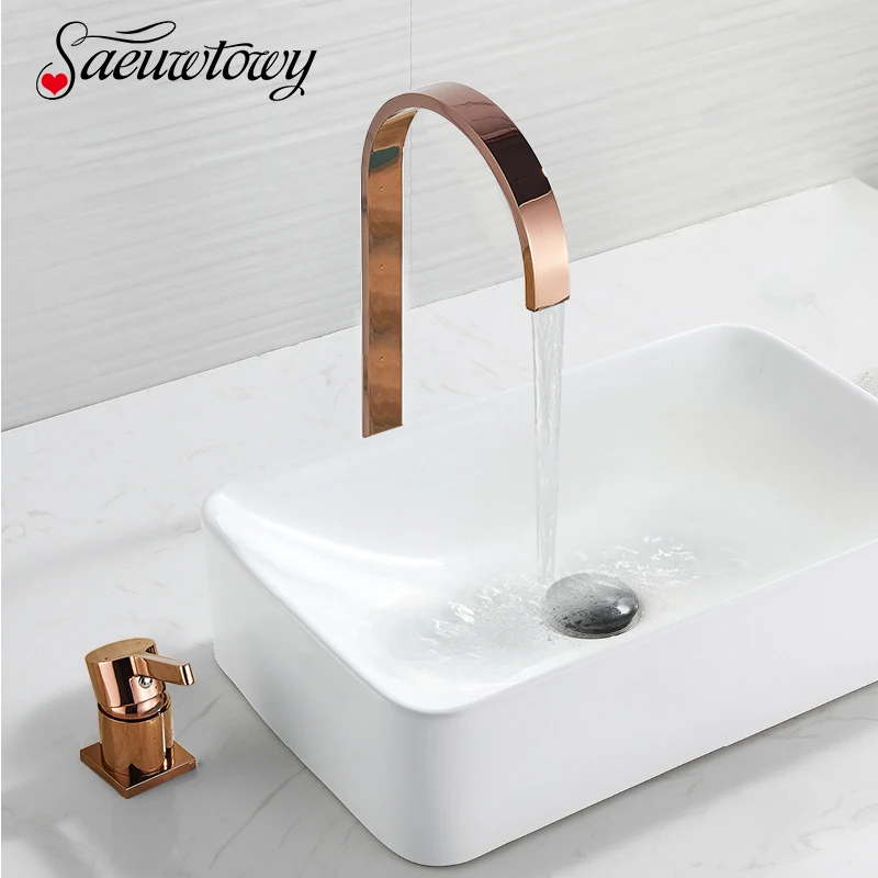 Brushed Rose Gold Brushed Gold | Golden Faucet Bathroom Gold - Gold ...