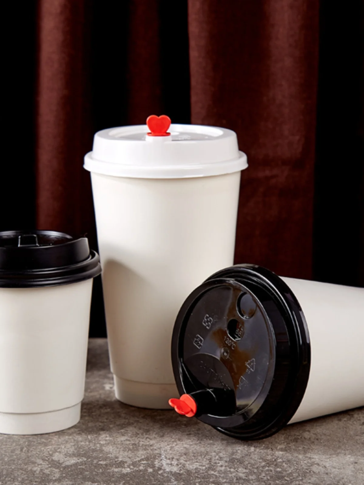 Disposable-400ml-coffee-milk-tea-hot-drink-hollow-anti-scald-and-leak ...