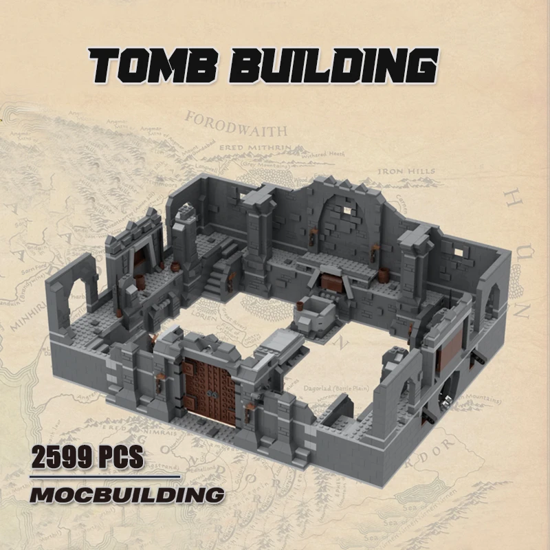 Moc Building Block | Tomb Kings Model | Collection Toys | Assembly ...