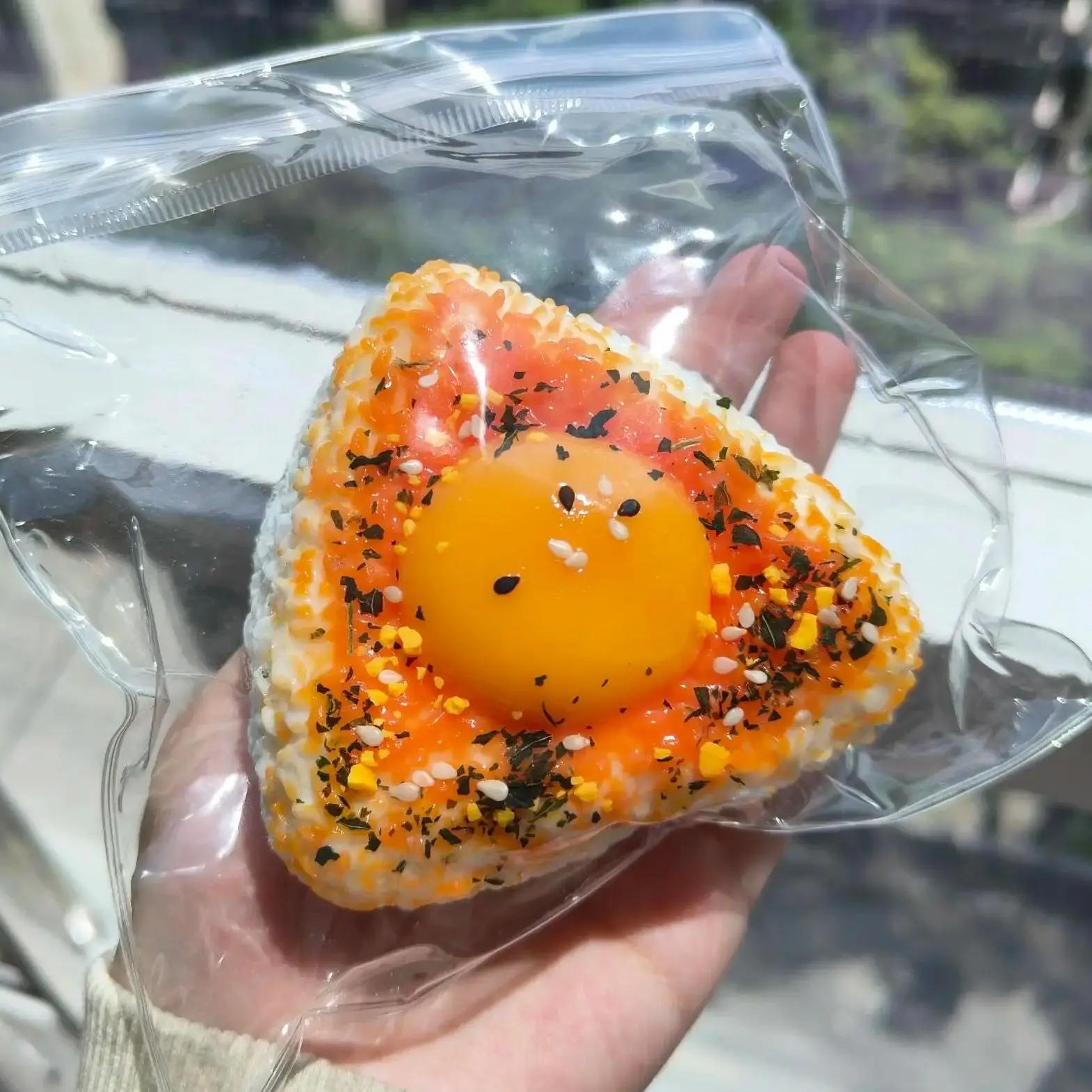 Taba-Squishy-Silicone-Duck-Egg-Seaweed-Nori-Sushi-Rice-Ball-Sushi-Duck ...