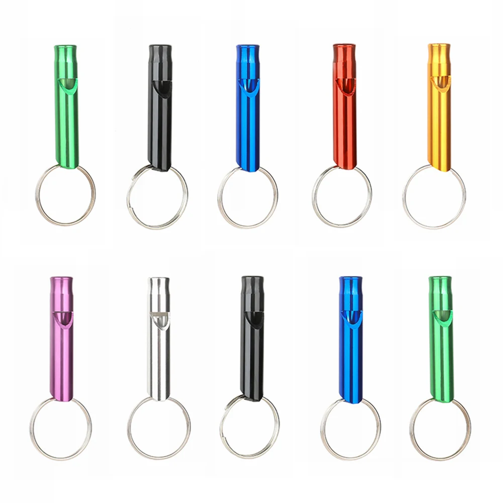 Metal-Whistle-Outdoor-Survival-Multifunction-Whistle-Duraeble-Alufer ...