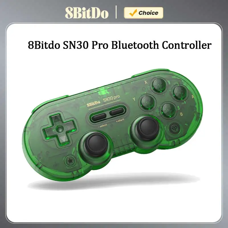 8Bitdo-SN30 Pro Gamepad Bluetooth, Controlador de jogo sem fio, Joystick para Nintendo Switch ...