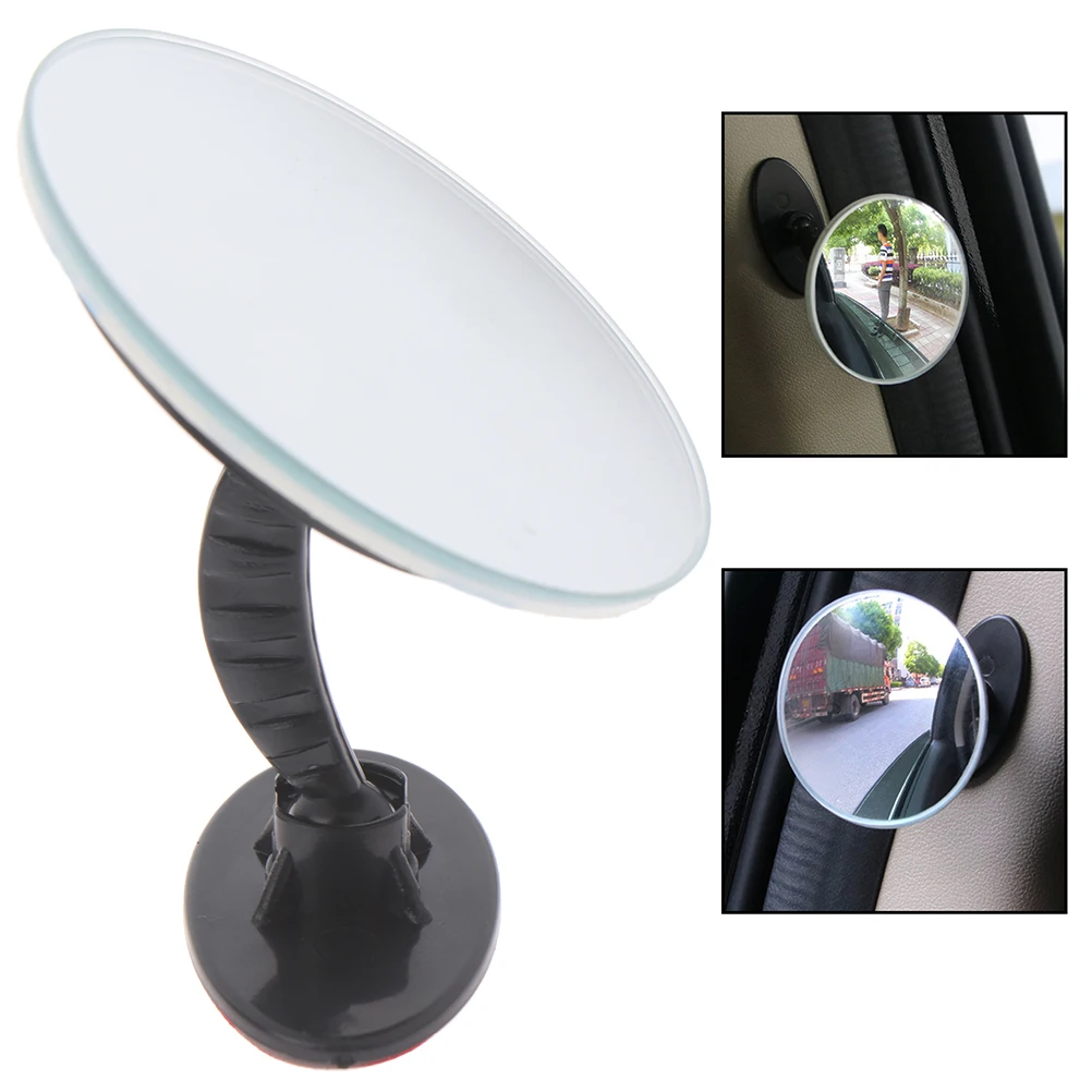 Car-360-Wide-Angle-Round-Convex-Mirror-Car-Side-Blind-Spot-Rear-View ...