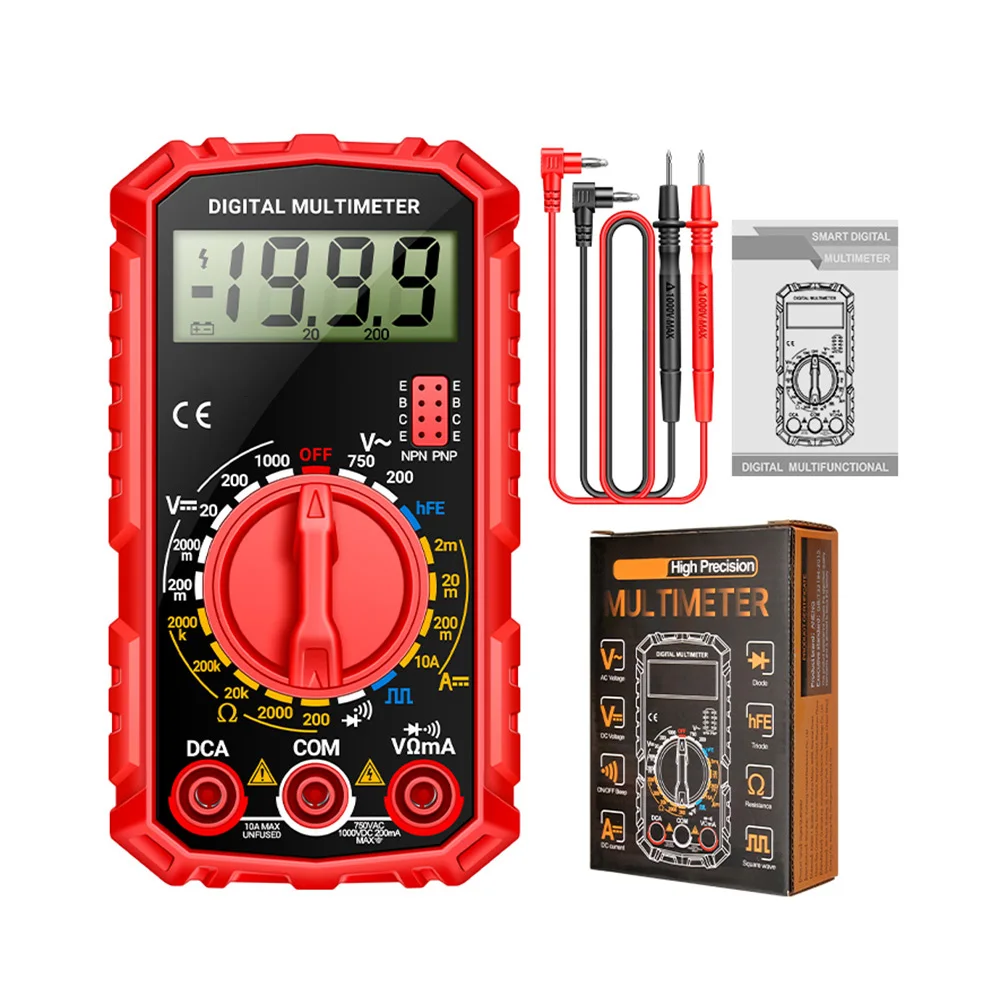 SZ308-Digital-Multimeter-AC-DC-Votage-Current-Resistance-Electrician ...