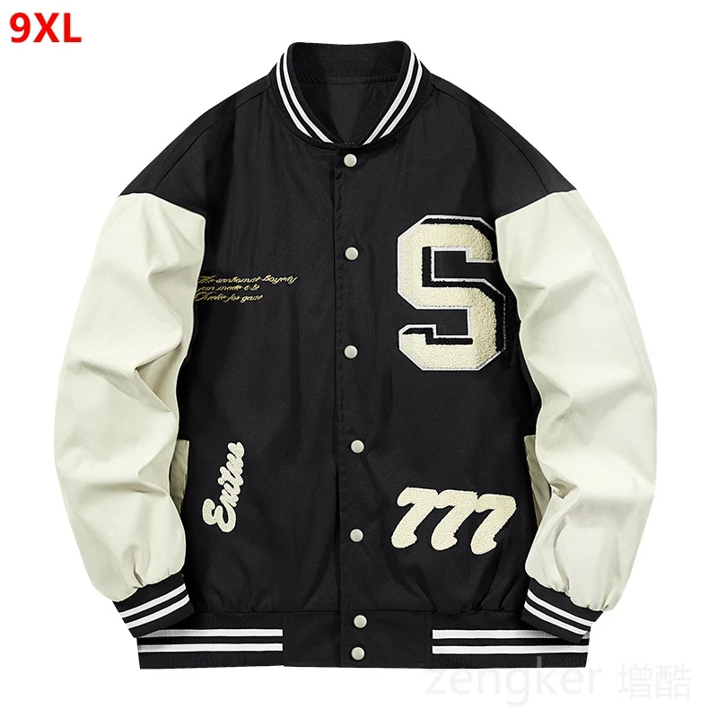 9xl Plus Size Men's Jackets | Plus Size Baseball Uniform | Men's Plus ...