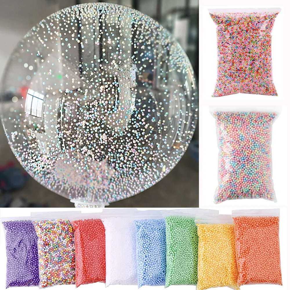 10g-2-5-3mm-Foam-Beads-Colorful-Styrofoam-Beads-Foam-Balls-Arts-Crafts ...