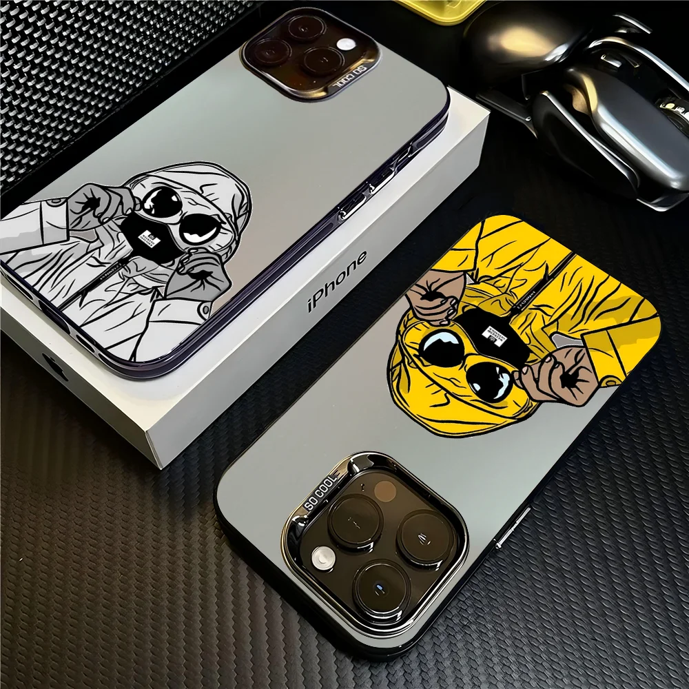 Masked Character Phone Case For iPhone 16 15 14 13 12 11 Pro Max X XR ...