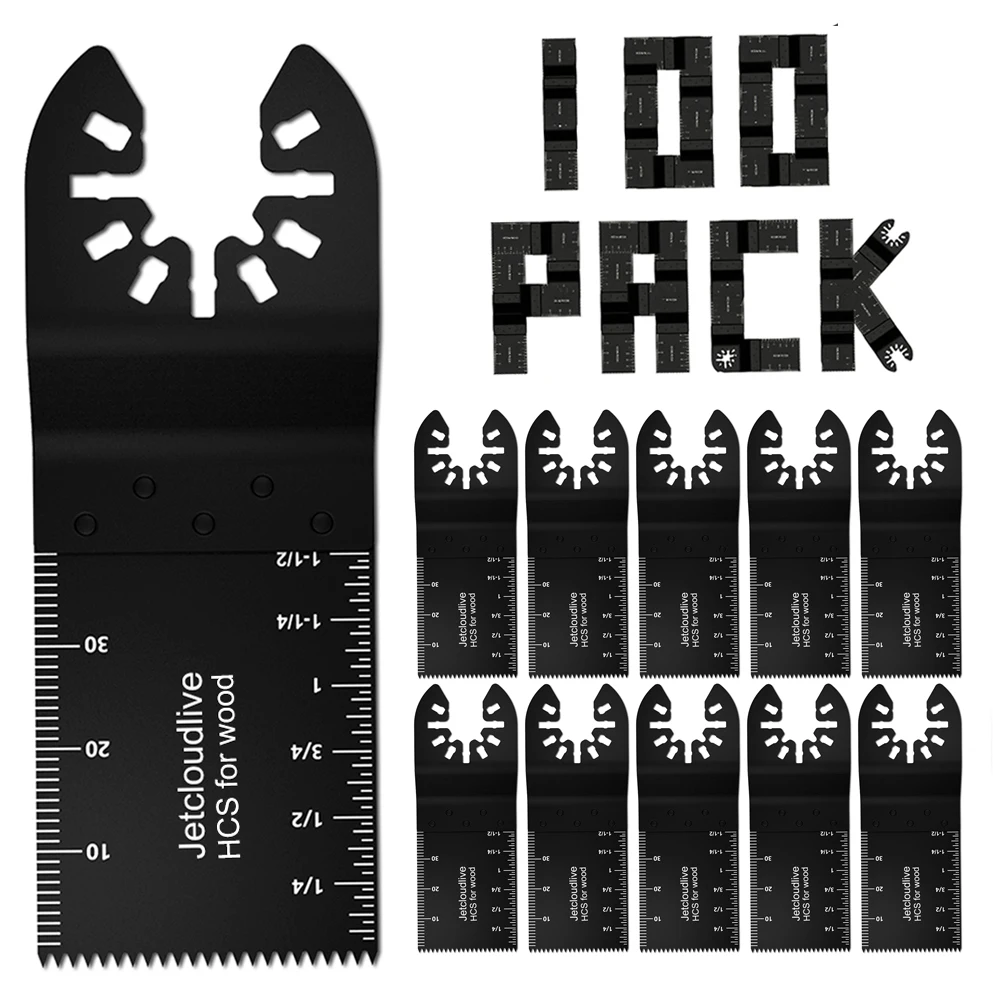 100 5Pcs Multi Function Renovator Saw Blade Oscillating Saw Blade Power ...