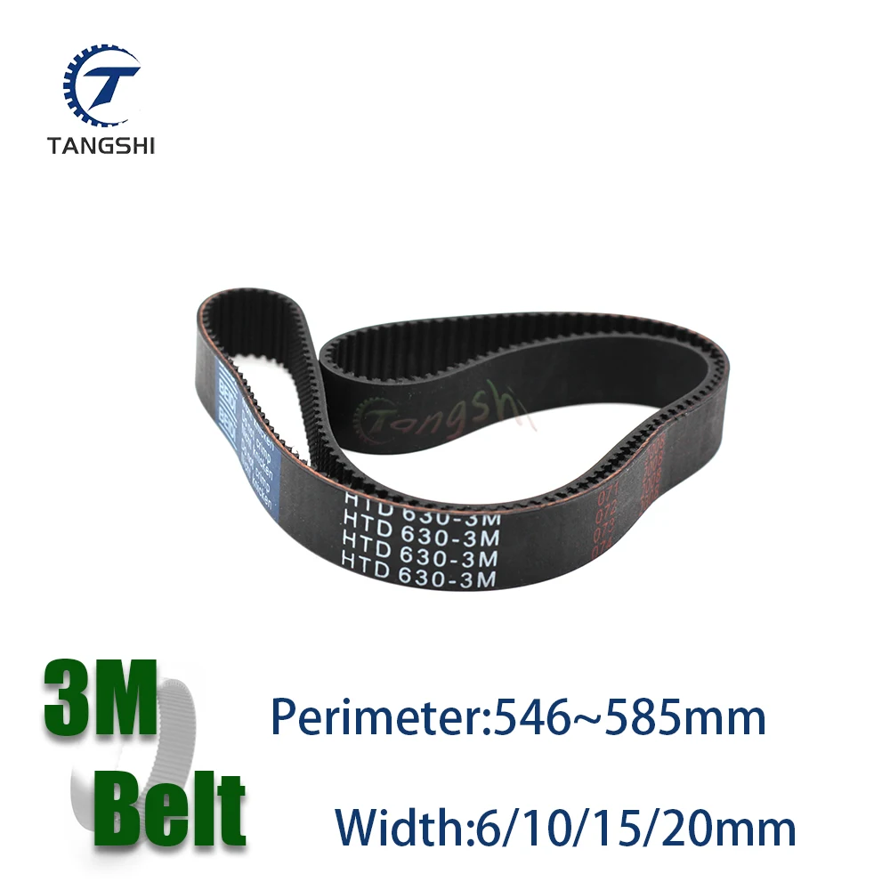 HTD-3M-Rubber-Closed-Loop-Timing-belt-width-6-10-15-20mm-belt-length ...