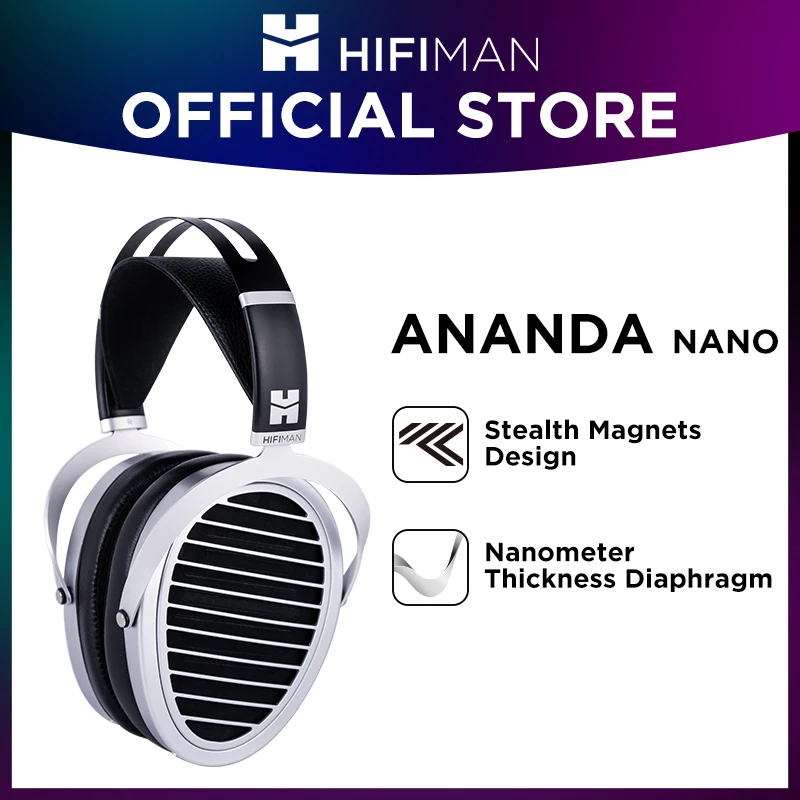 HIFIMAN-ANANDA-NANO-Open-back-Planar-Magnetic-Hi-Fi-Headphones-with ...
