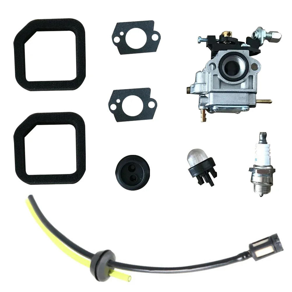 Carburetor-Fuel-Line-Air-Filters-Spark-Plug-Kit-For-RYOBI-RLT26CDSN-FOR ...