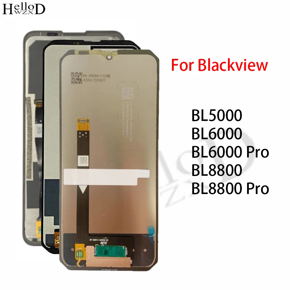 100% Tested LCD Display Full Screen For Blackview BL5000 BL6000 BL8800 ...