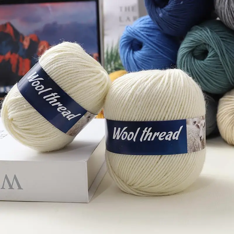 500g Wool Yarn Fine Sheep Cashmere Yarn for Hand Knitting Autumn and ...