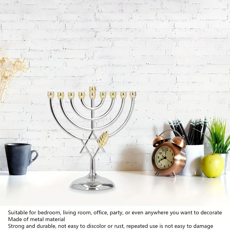 jewish-candlestick-chandelier-seven-head-golden-lamp-candlestick ...